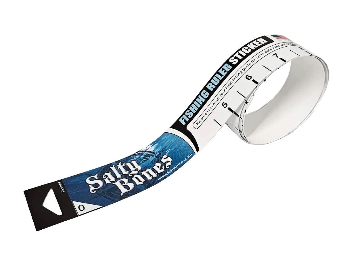 Fish Ruler Decal 36 in Vinyl Sticker – Line Cutterz