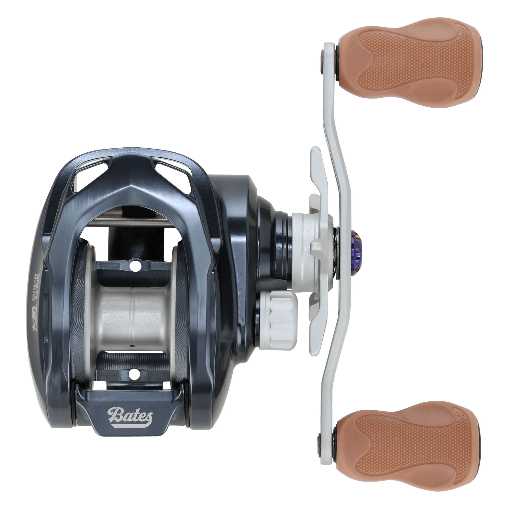 Bates - Salty Hundo'50 Low-Profile Baitcast Reel – Line Cutterz