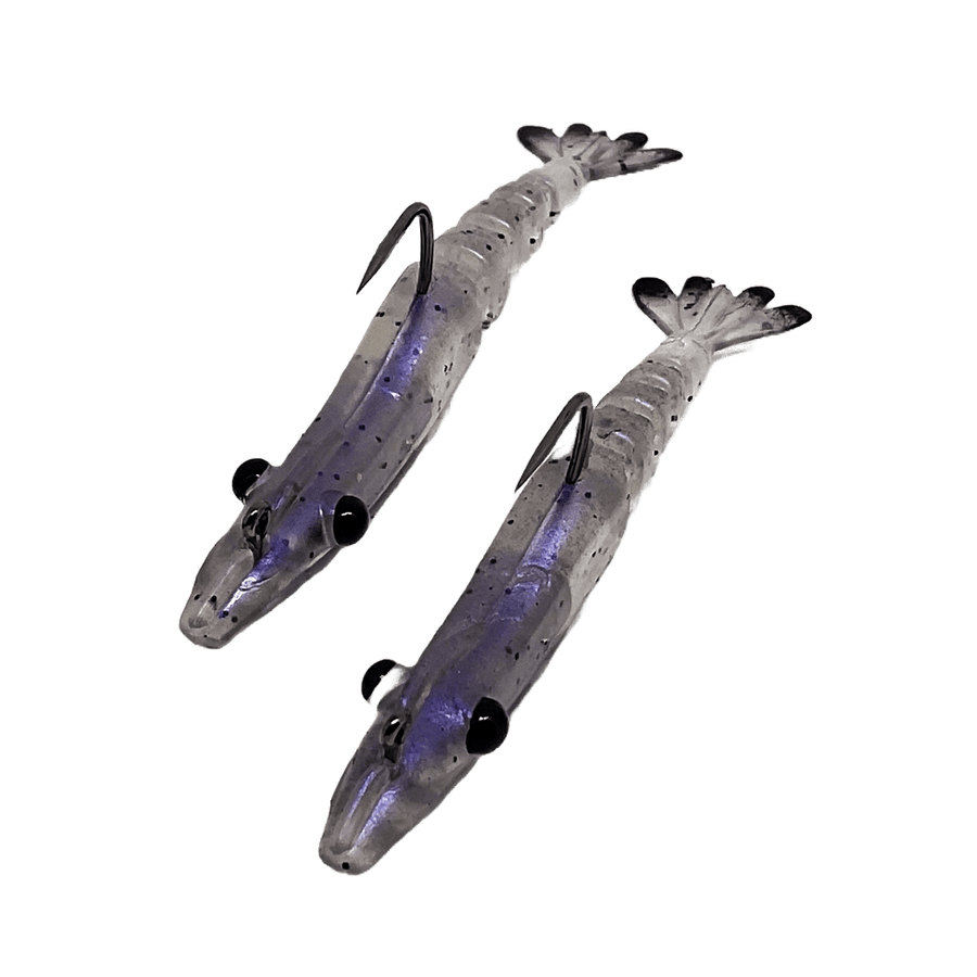 Marker 54 Shrimplets - Soft Plastic Shrimp Lure - 2.5" 4pk – Line Cutterz
